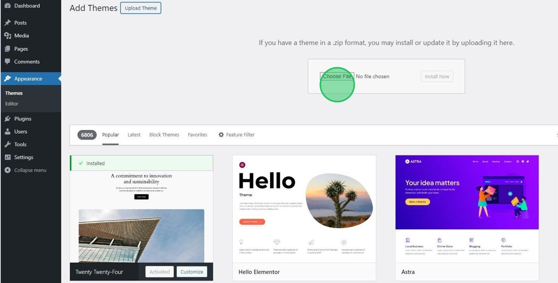 How to Install the Imagely Theme | Imagely