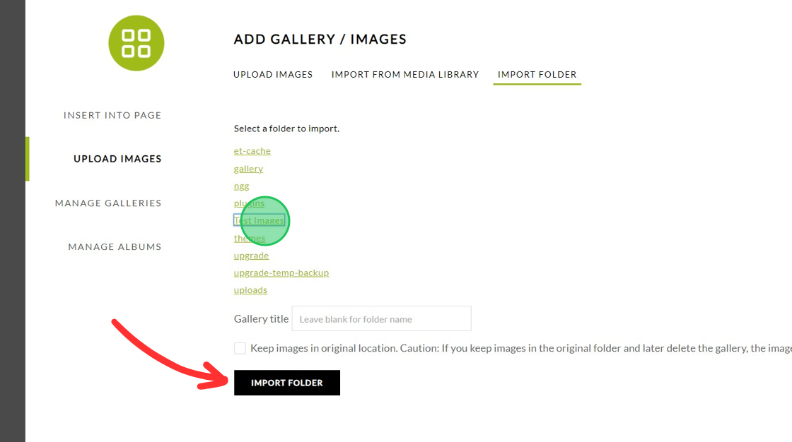 Creating your first gallery | Imagely